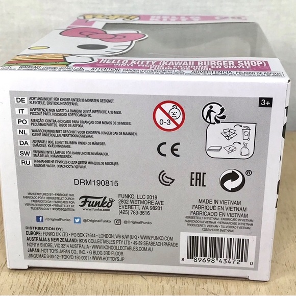 Sanrio | Other | Hello Kitty Kawaii Burger Shop Funko Pop 29 Sanrio ...